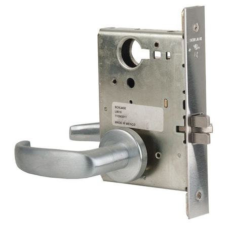 Schlage Schlage Mortise Passage Lockset, Lever, Passage L9010 17A 626 ...