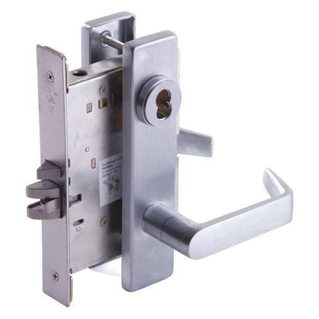 Schlage Schlage Mortise Classroom Lockset, Lever, Classroom L9070BD 06L ...