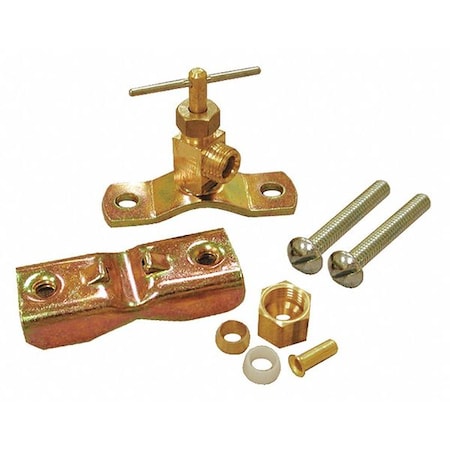 Jones Stephens Self Piercing Valve, Lead Free, 1/4" S92001 | Zoro