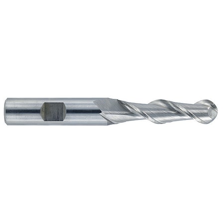 Melin Tool Co End Mill, Hss, GP, Ball, 5/8" x 2-1/2, Number of Flutes ...