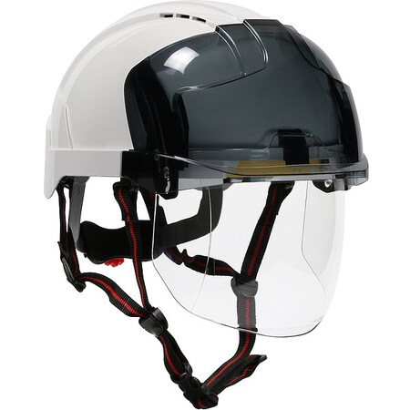 Pip Safety Helmet, JSP, ABS, 6 Point Ratchet, Type 1, Class C, Hi-Vis ...
