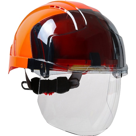 Pip Safety Helmet, JSP, ABS, 6 Point Ratchet, Type 1, Class C, Orange ...