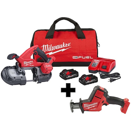 Milwaukee Tool M18 FUEL CP Band Saw, M18 FUEL Hackzall 2829-22, 2719-20 ...