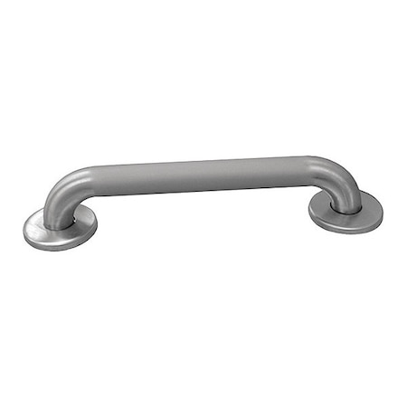 Jones Stephens Concealed Snap Satin 1 1/2"x18" Grab Bar, Concealed Flg ...