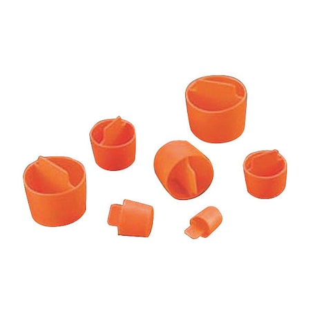 Caplugs Red Plastic Tapered Plug .678" - .760" Center Pull Tab 1000PK ...