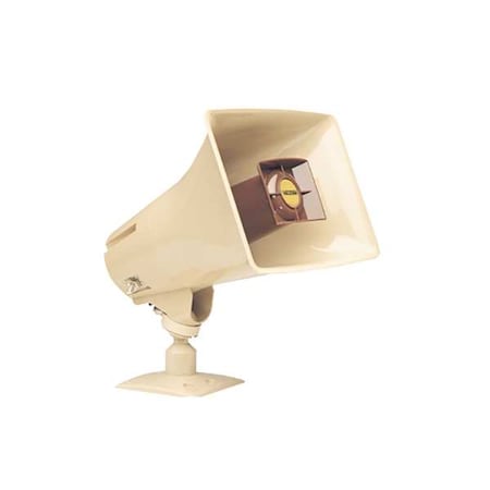 Valcom Paging Horn, Beige, 24V V-1030C | Zoro