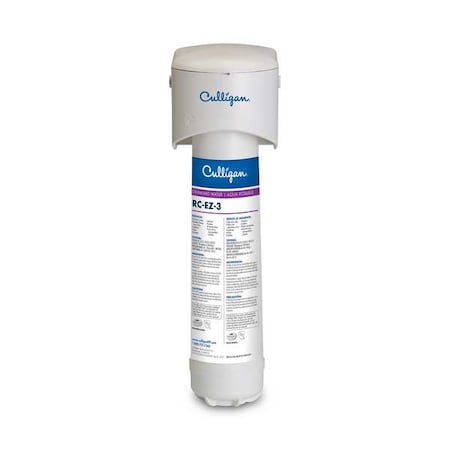Culligan Water Filter System, 0.5 gpm, 0.5 Micron, 12 3/8 in H US-EZ-3 ...