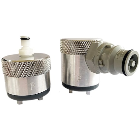 Dupont Valve Fittings for Test Kit, Gray, PVC 9993900000000100 | Zoro