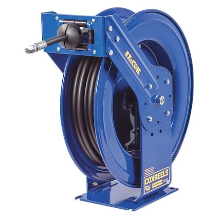 Coxreels Spring Return Hose Reel, 1/2 in Hose Diameter, 75 ft Length ...