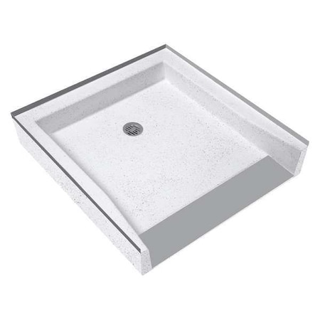 Fiat Products 39" x 39" Terrazzo Shower Base, 2" Connection, Marble ...