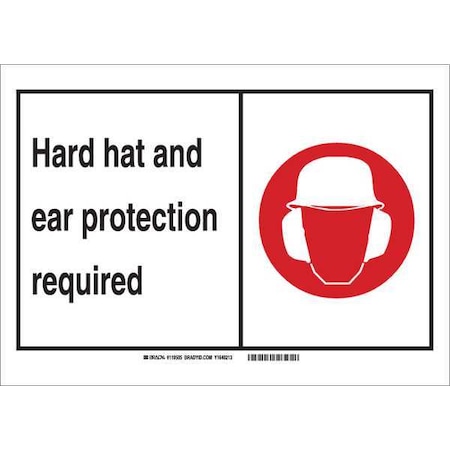 Brady Danger Sign, 5 in Height, 7 in Width, Vinyl, Rectangle, English ...