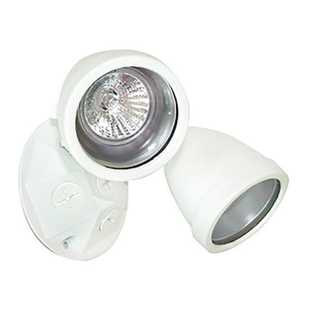 Dual-Lite Twin Remote Heads, White, 6V, 5W, Voltage - Emergency ...