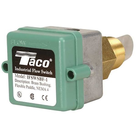 Taco 1" SPDT Flow Switch 24/125/250VAC 1500 gpm (IFSWSBF-1) | Zoro