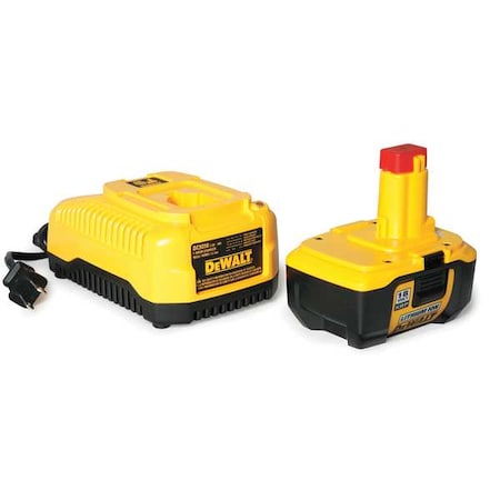 Dewalt 18V XRP Li-Ion Battery and Charger DC9182C | Zoro