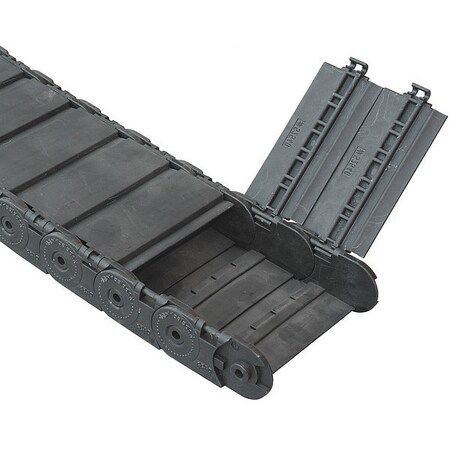 Kabelschlepp Uniflex(TM), Tube, Nylon, Width 120mm, 5Ft 0455.060.103 ...