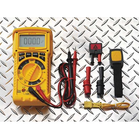 Amprobe Digital Multimeter, 1,000 Max. AC Volts, 1,500 Max. DC Volts, 2 ...