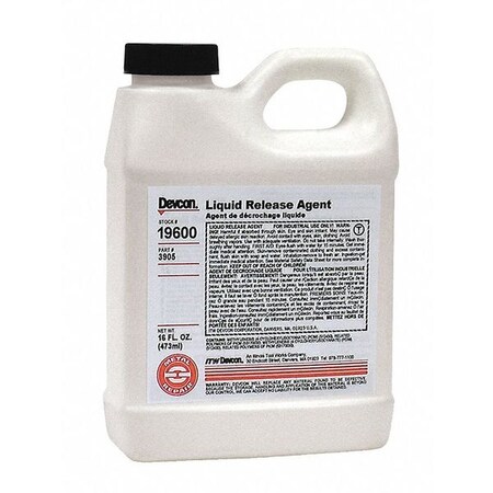 Devcon Release Agent, Clear, Bottle 19600 | Zoro