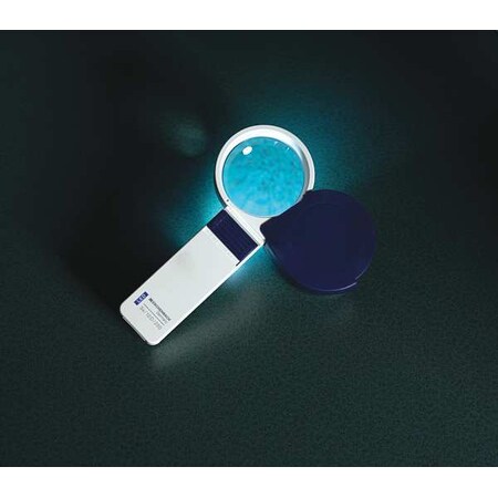 Eschenbach Optik Gmbh Hand Held LED Magnifier, 3x 1511-2 | Zoro
