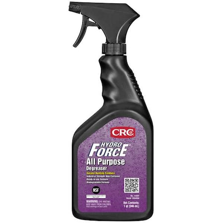 Crc Hydro Force All Purpose Degreaser, 32 oz Trigger Spray Bottle ...