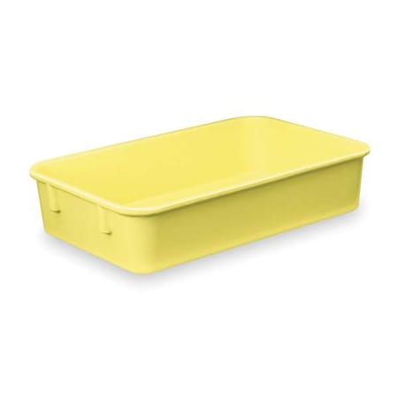 Lewisbins Nesting Container, Yellow, Fiberglass Reinforced Polyester ...