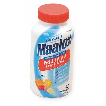 Maalox Maalox(R) Quick Dissolve, Tablet, PK65 1721965 | Zoro