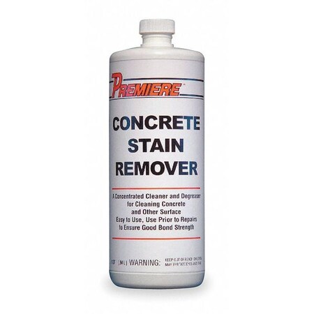 Platinum Products Concrete Stain Remover, Stain, 1qt PCCQ | Zoro