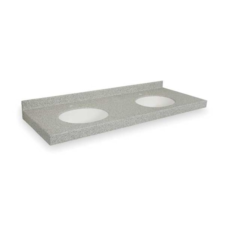 Bradley 22" W x Surface Mount, Terreon, Lavatory Deck S45-2460 | Zoro