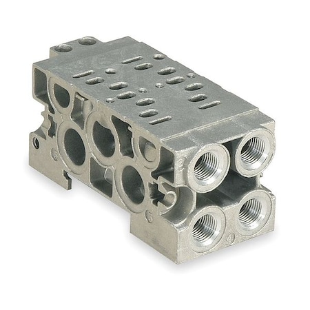 Parker Manifold, ISO Valve 15407-1, 1/8NPT 3FZY8 | Zoro