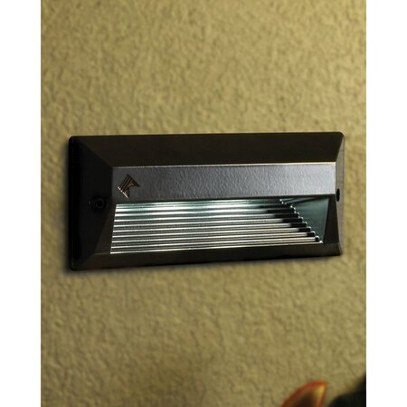 Kim Lighting Step Light, LED, 15 Watts, Black EL807/9L3KUV/BL | Zoro