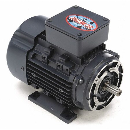Leeson 3-Phase Metric Motor, 3/4 HP, D71C Frame, 230/460V AC Voltage ...