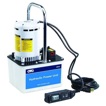 Otc Hydraulic Electric Pump, High Force, 0.5 hp 4044 | Zoro