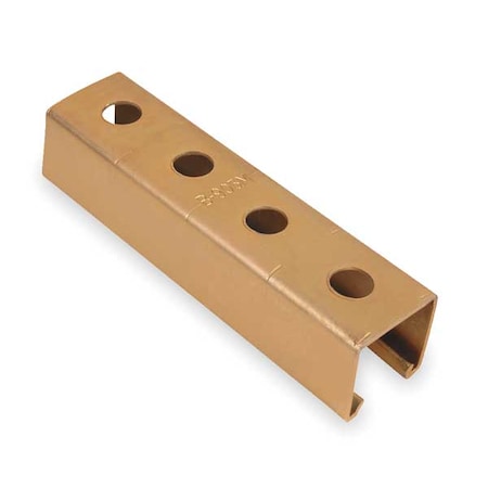 Kindorf Single Channel Strut, Punched, Steel, Electroplated, 9/16 in ...