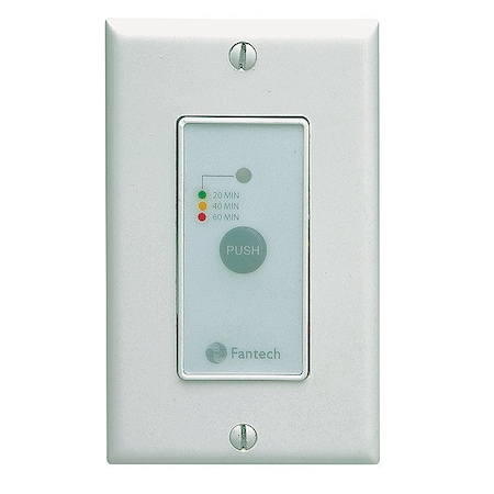 Fantech Timer Control, Push Button, 24 Volt RTS3 | Zoro