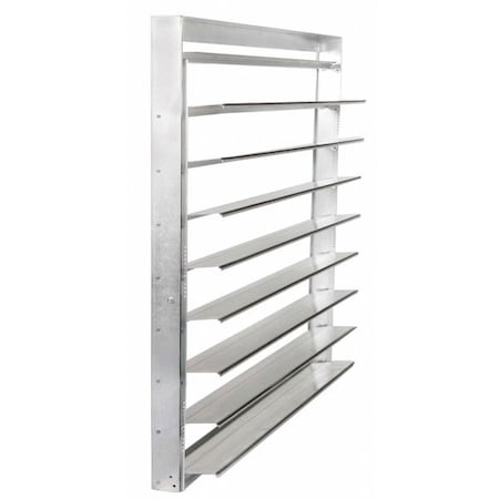 Dayton Backdraft Damper, Horizontal, 35-3/4Sq 3HHN1 | Zoro