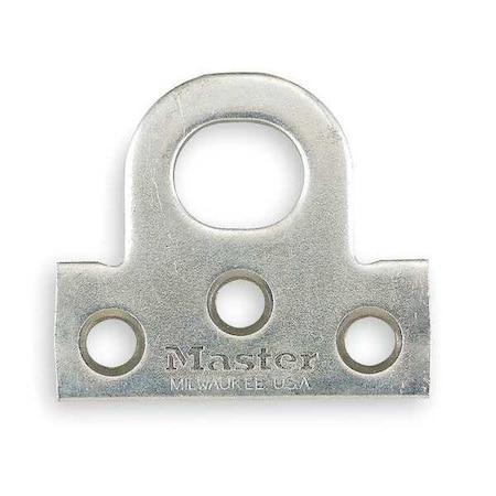 Master Lock Padlock Eye, Fixed, Steel, Zinc Plated, PK2 60 | Zoro
