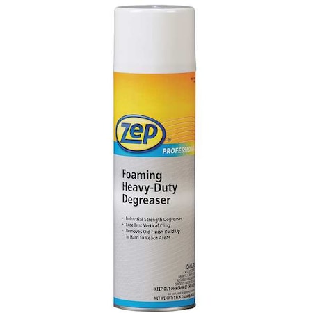 Zep Heavy Duty Degreaser, 18 oz. Aerosol Can, Liquid 1042221 | Zoro
