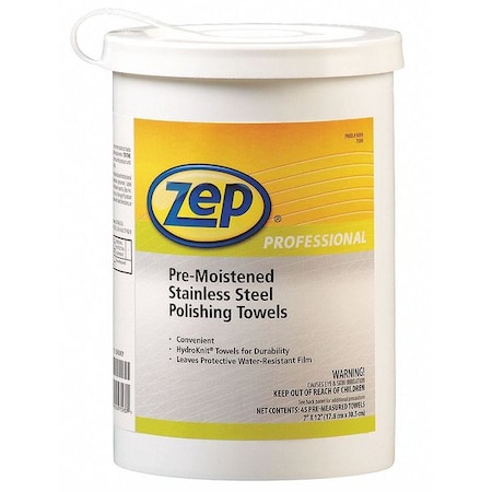 Zep SS Polishing Towels R09301 | Zoro