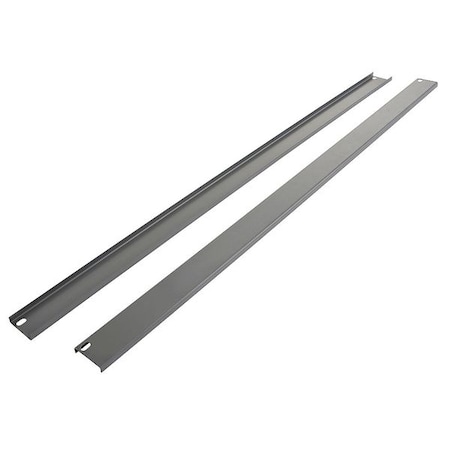 Edsal Shelving Base Strip 2x48" 4815BXN-SP | Zoro