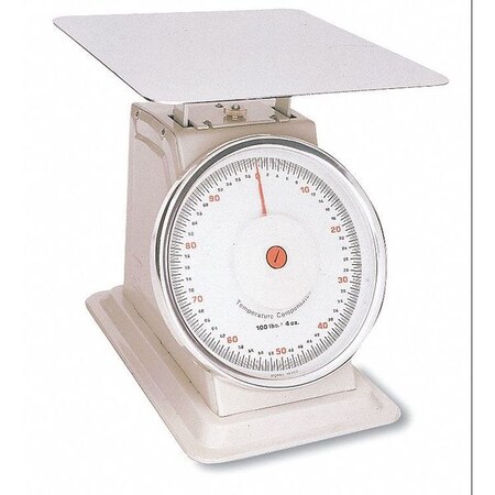 Rubbermaid Commercial Heavy Duty Receiving Scale, 100 lb. Cap. FG10100 ...