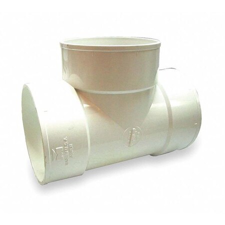 Charlotte Pipe And Foundry 6" Hub PVC Tee Sched SDR 35 03312 | Zoro