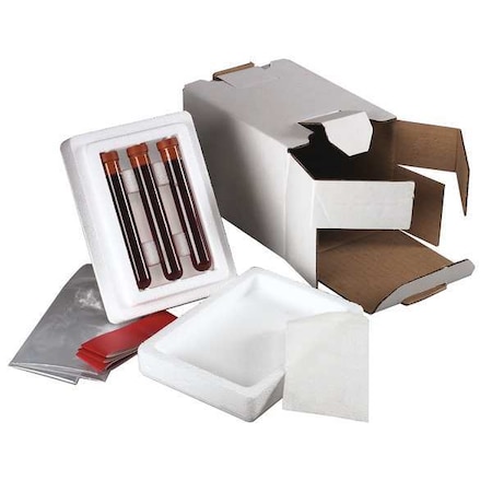 Thermosafe Diagnostic Shipper, 2 In. H, 4 In. W, PK33 473 | Zoro