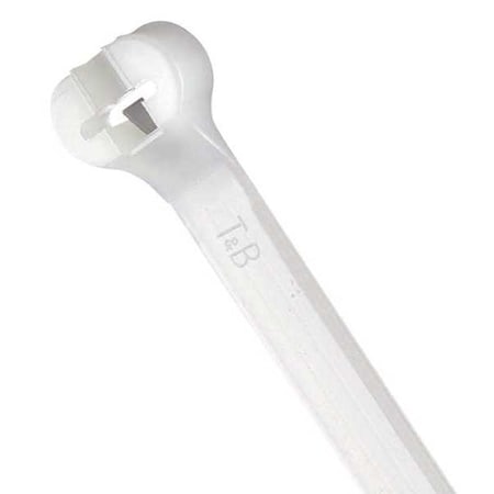 Ty-Rap Cable Tie, 30-1/2 in L, 9 in Max Bundle Dia., Natural, Nylon 6/6 ...