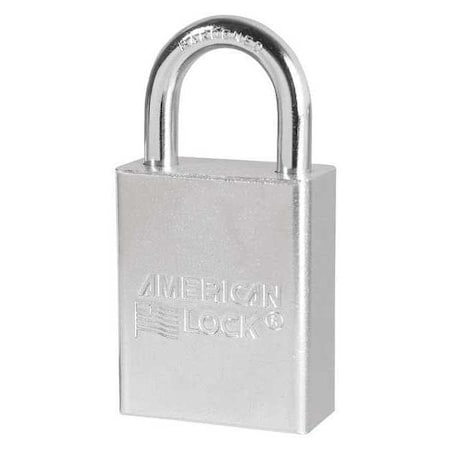 American Lock Padlock, Keyed Different, Standard Shackle, Rectangular ...