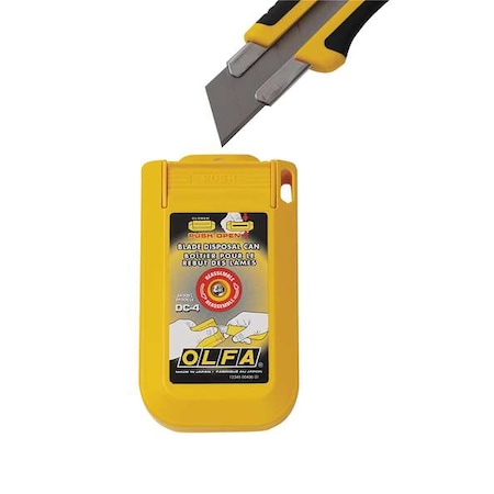 Olfa Blade Disposal Case, Reusable DC-4 | Zoro