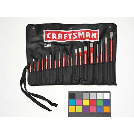 Craftsman Punch and Chisel Set, Not Tether Capable 9-43038 | Zoro