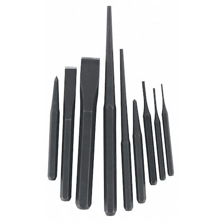 Craftsman Punch and Chisel Set, Not Tether Capable 9-43038 | Zoro