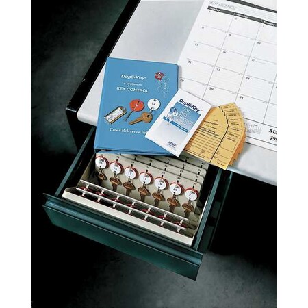 Steelmaster In Drawer Key Contol Rack, 56 Keys 3KNG3 | Zoro