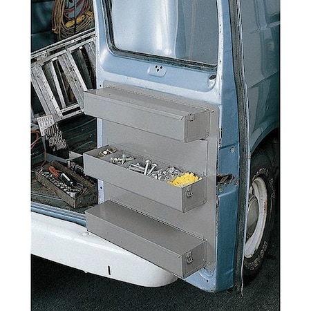 Durham Mfg 20 Gal. Steel Truck/Van Door Storage Tray 806-95 | Zoro