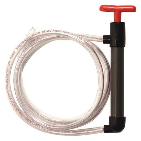 Beckson Hand Drum Pump, Siphon, PVC 9-A | Zoro