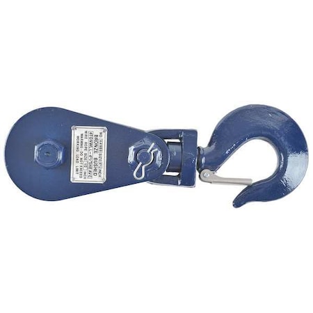 B/A Products Co Snatch Block, Wire Rope, 1/2 in Max Cable Size, 8,000 ...